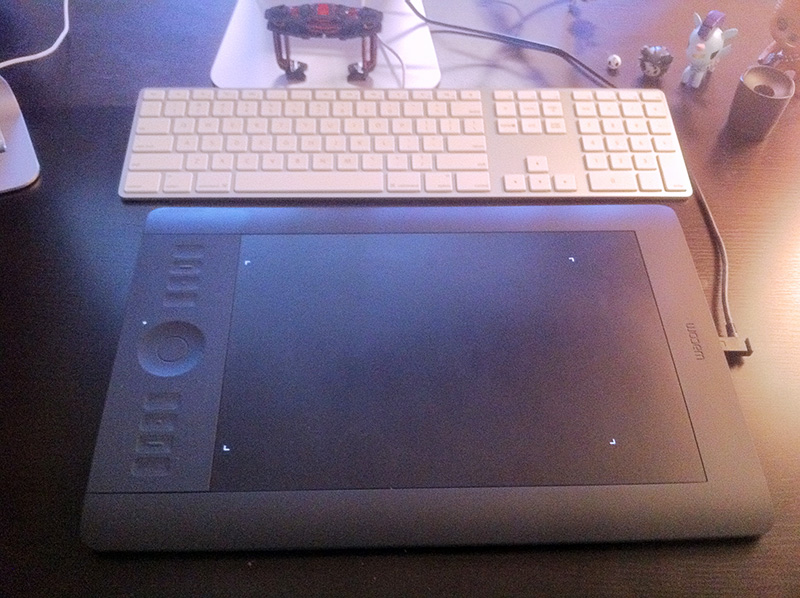 Making Intuos 5 Touch Work - Paul Conigliaro